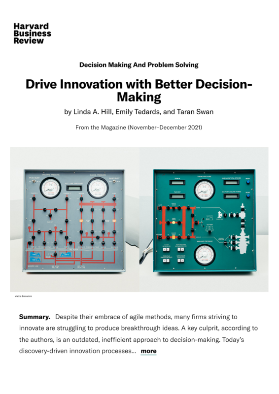 Brain snacks: Evidence-Based Decision-Making - MTI²